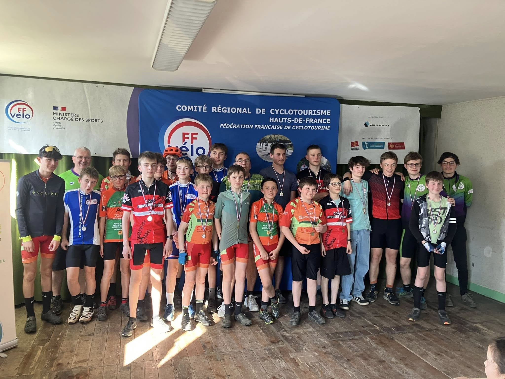 Critérium Jeunes VTT 2025 - COREG Hauts de France